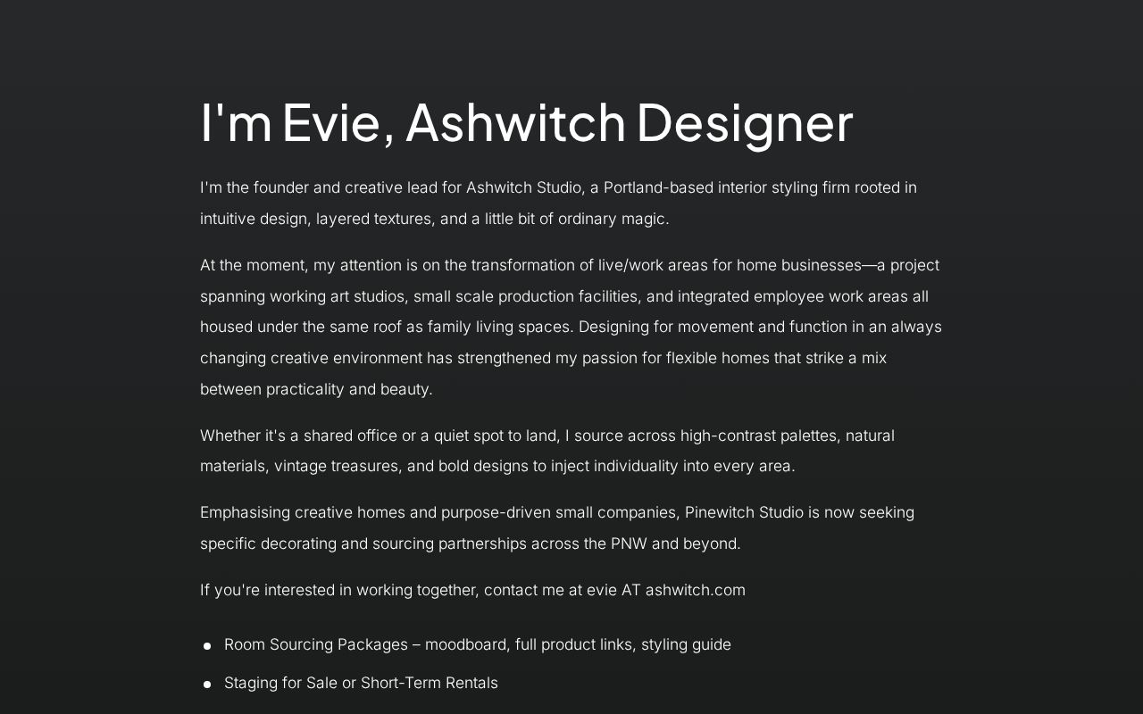Ashwitch Studios